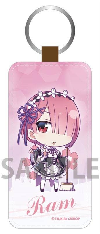 Re:Zero - Starting Life in Another World: Leather Keychain Ram | HLJ.com