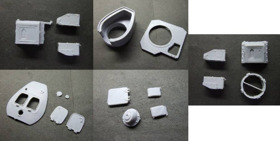 Turret set of experimental "CHI-HO" (Ver,"ZI-KOW") | HLJ.com