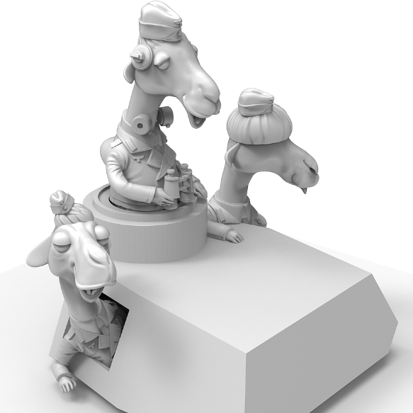 WWII German Camel Tank Crew Set | HLJ.com