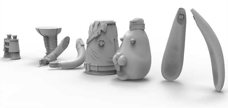 WWII German Rabbit Tank Crew Set | HLJ.com