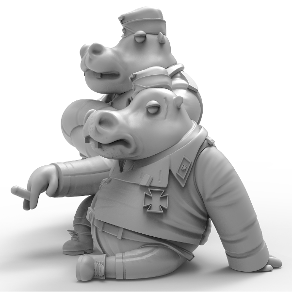 WWII German Hippo Tank Crew Set B | HLJ.com