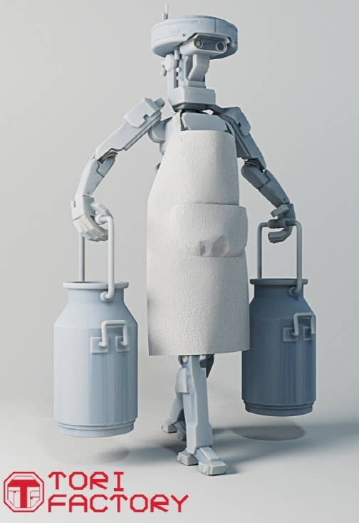 Worker Robot 2 Kazan Robo Tech PpT-800 Carry a Milk Churn | HLJ.com