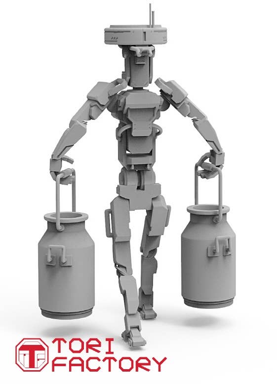 Worker Robot 2 Kazan Robo Tech PpT-800 Carry a Milk Churn | HLJ.com