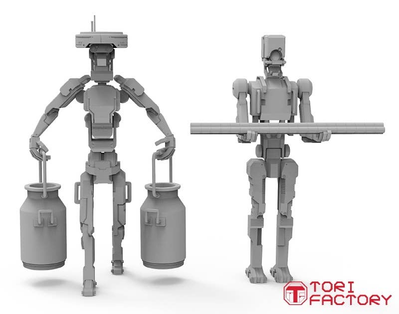 Worker Robot 2 Kazan Robo Tech PpT-800 Carry a Milk Churn | HLJ.com