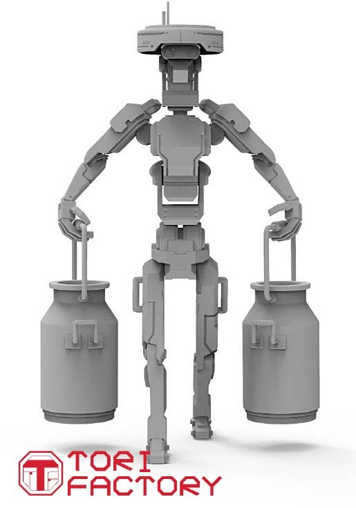 Worker Robot 2 Kazan Robo Tech PpT-800 Carry a Milk Churn | HLJ.com
