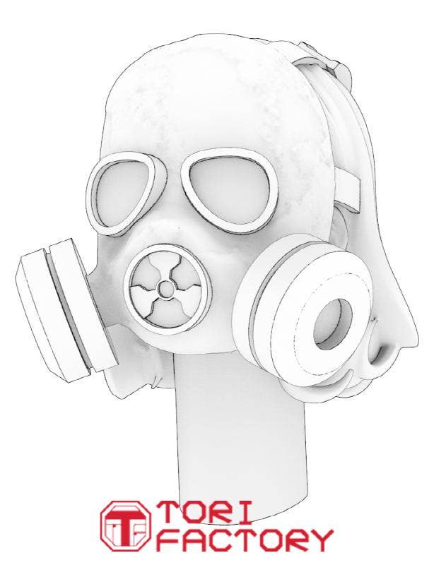 Accessory Head Series 3 Mask Headset 2 Gas Mask (10 Pieces) | HLJ.com