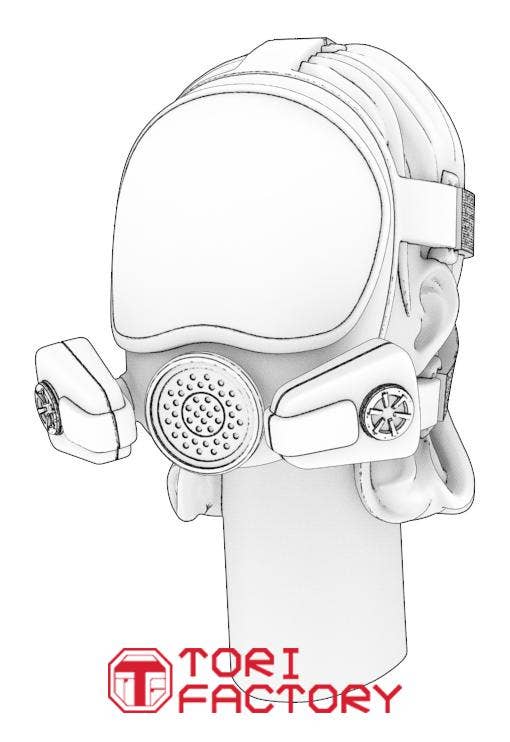 Accessory Head Series 3 Mask Headset 2 Gas Mask (10 Pieces) | HLJ.com