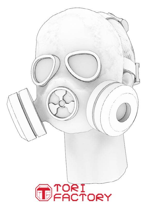 Accessory Head Series 3 Mask Headset 2 Gas Mask (10 Pieces) | HLJ.com
