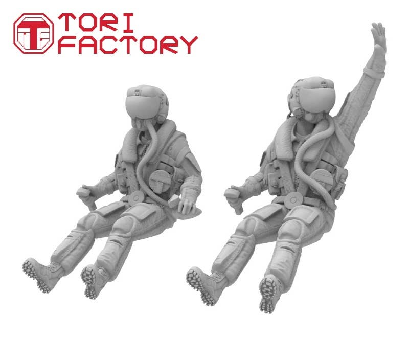 F-35 Marine Corps Pilot Set with Deck Crew (3 Figure Set) | HLJ.com