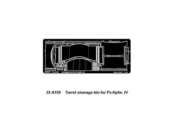 Turret Stowage Bin for Pz.Kpfw. IV | HLJ.com