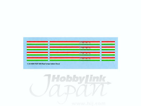 New Fiat 500 Roof Stripe Italian Decals | HLJ.com