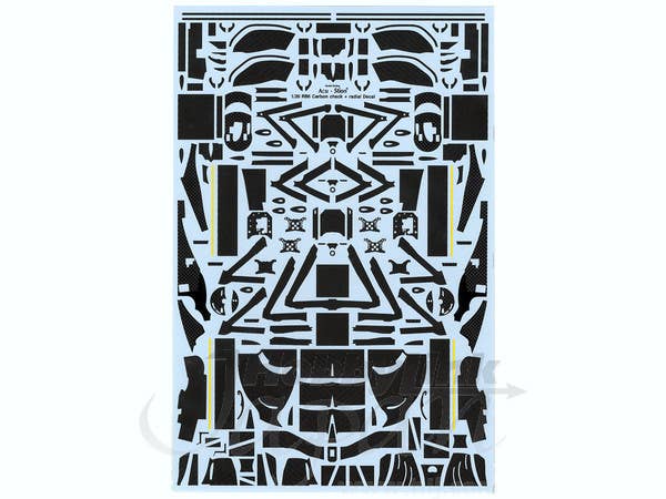 Red Bull RB6 Carbon Check & Radial Decal | HLJ.com