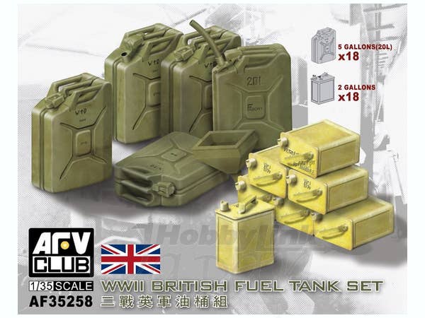 WWII British Fuel Tank Set | HLJ.com
