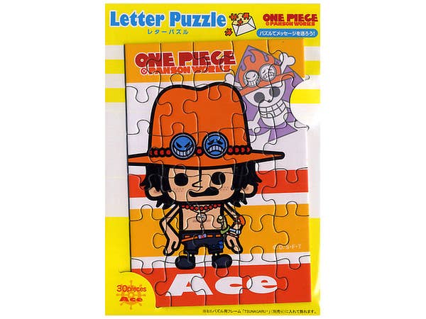One Piece Panson Works Letter Puzzle/ Ace 30pcs | HLJ.com