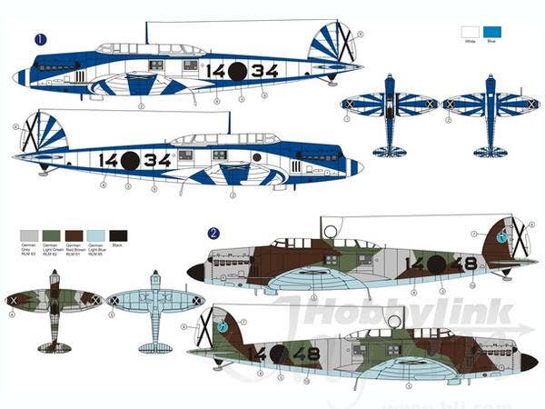 Heinkel He-70 Blitz Over Spain | HLJ.com