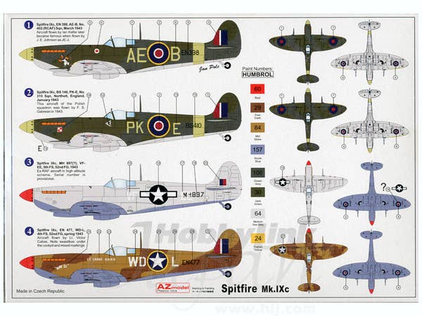 Supermarine Spitfire Mk.IX c (Early Type) | HLJ.com