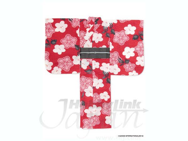 50cm Yukata Set Goldfish & Plum (Red) | HLJ.com