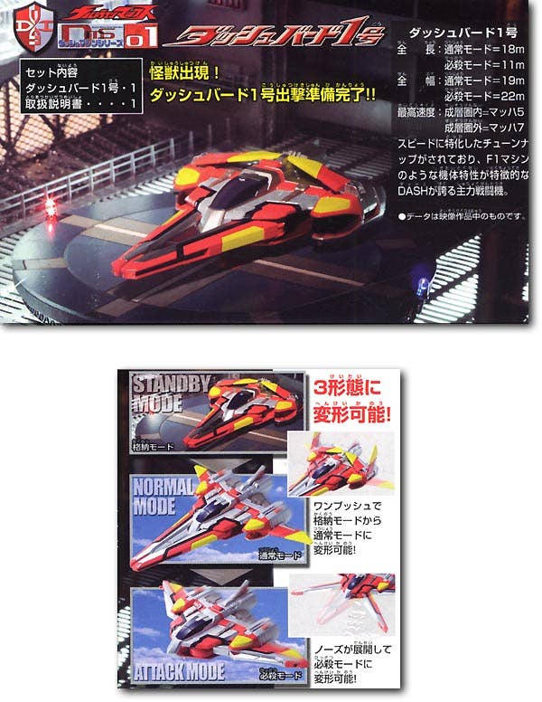 Dash Machine 01 Dash Bird #01 | HLJ.com