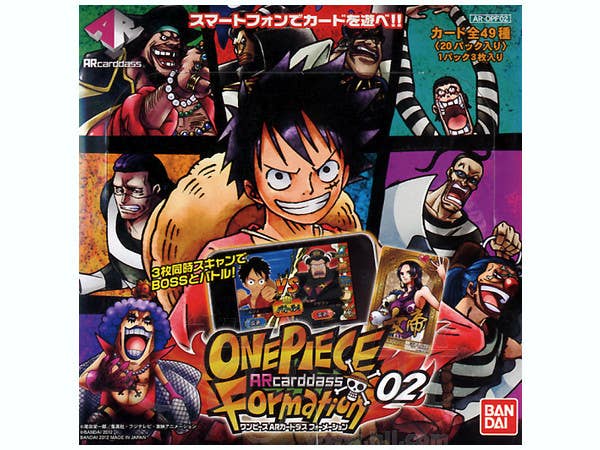 One Piece AR Carddass Formation #01: 1Box 20pcs | HLJ.com
