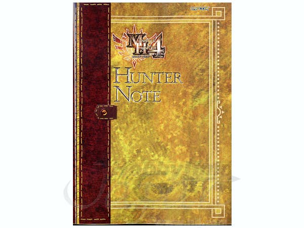 Monster Hunter 4 Hunter Note | HLJ.com