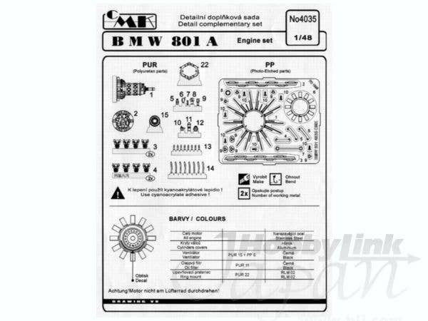 BMW-801 Engine Set WW II | HLJ.com