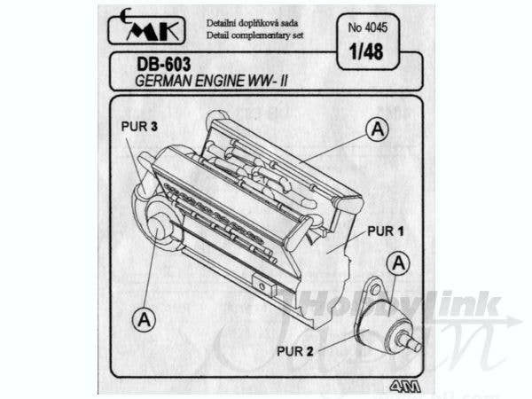 DB-603 German Engine WWII | HLJ.com