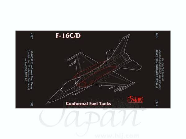 F-16C/D Conformal Fuel Tanks (for Hasegawa) | HLJ.com
