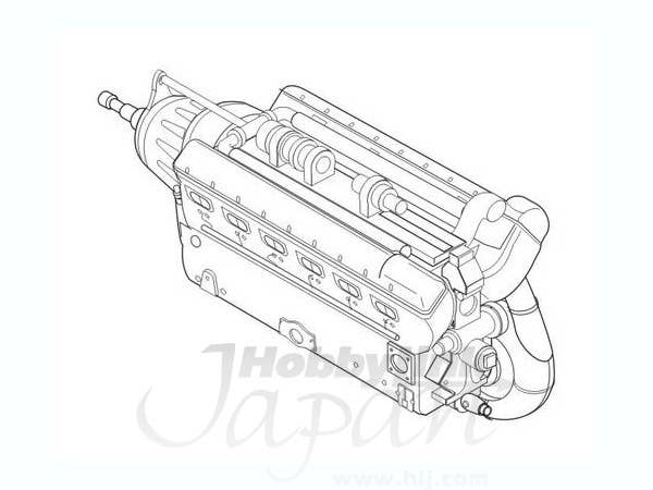 Daimler-Benz DB 605 German WWII engine | HLJ.com