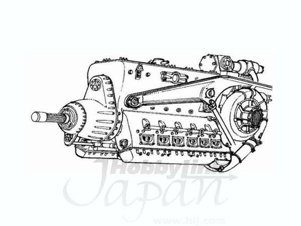 DB-603 engine set | HLJ.com