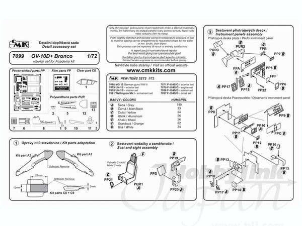 OV-10D interior for Academy | HLJ.com