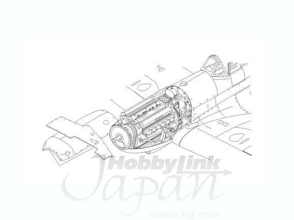 Spitfire Mk.IX Engine Set (for Airfix) | HLJ.com