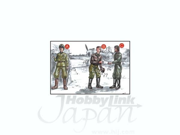 Soviet Pilots+Mechanic WWII | HLJ.com