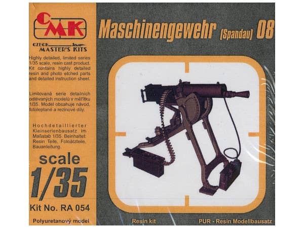 WWI-WWII Machine Gun (Spandau) MG08 (Resin Kit) | HLJ.com