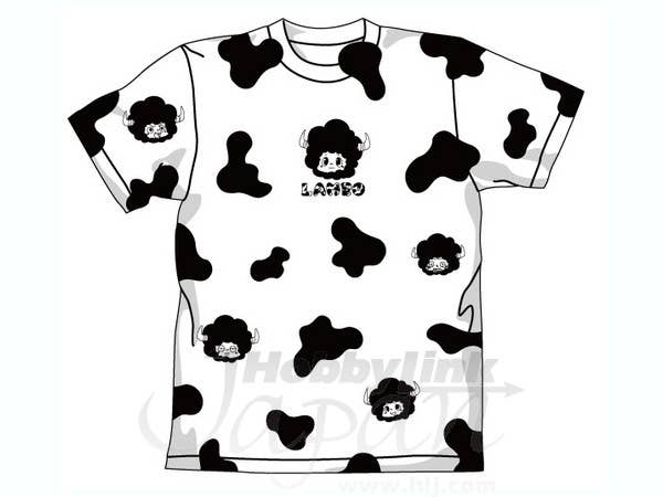 Lambo Cow Pattern T-Shirt S White | HLJ.com