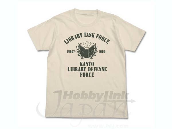 Library Task Force T-Shirt Natural M | HLJ.com