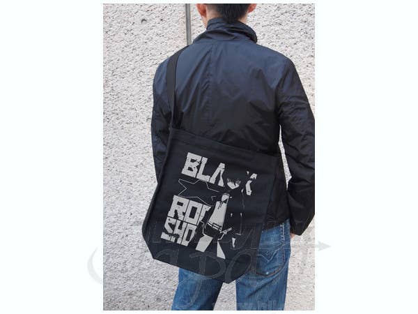 BRS Typography Shoulder Tote Bag Black | HLJ.com