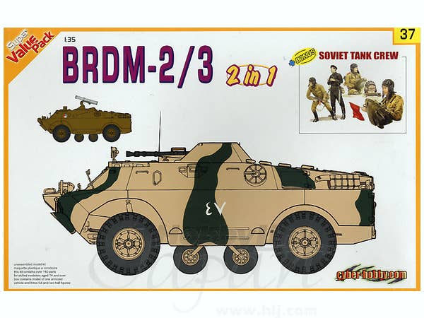 BRDM-2/3 2 in 1 w/ Soviet Tank Crew | HLJ.com