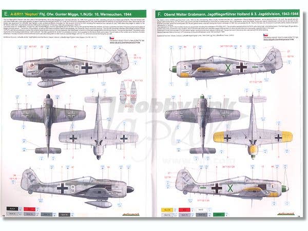 Fw190A Nachtjager Luftwaffe Nightfighter Legend L | HLJ.com