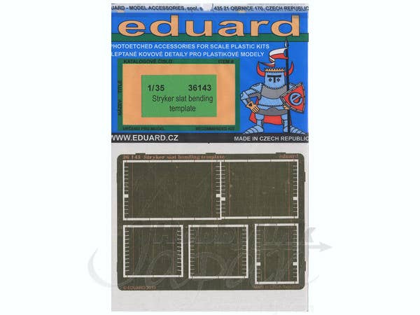 Stryker WAV Slat Armor Bend Template | HLJ.com