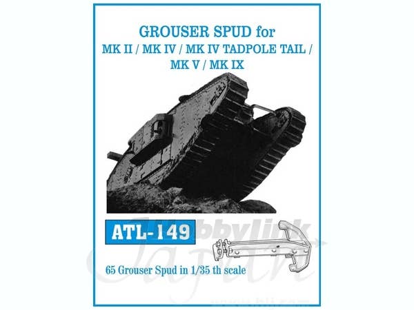 Grouser Spud for Mk II/Mk IV Tadpole Tail/Mk V/Mk IX | HLJ.com