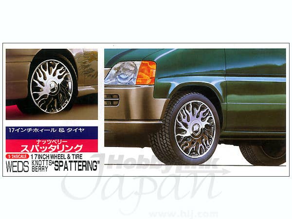 WEDS Knotts Berry "Spattering" Wheels w/Tires (17i | HLJ.com