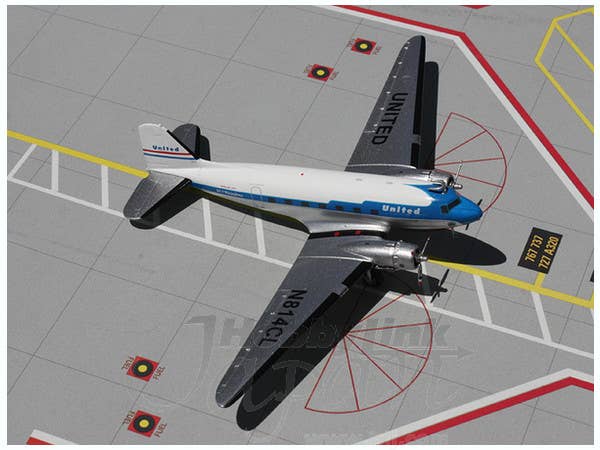 Douglas DC-3 United Airlines N814CL | HLJ.com