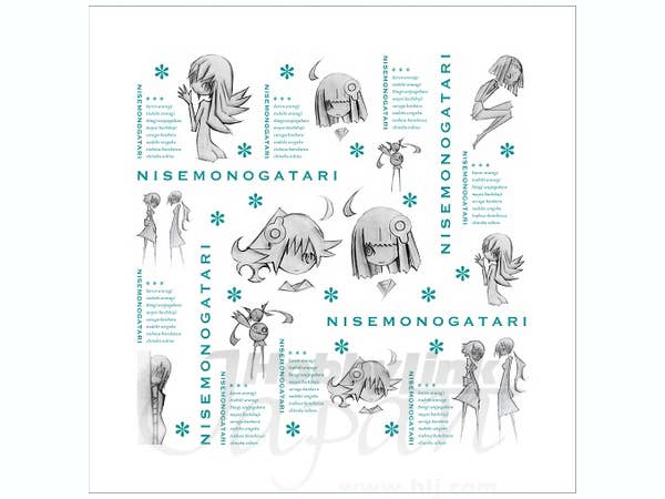 Character x Cushion Cover 23 (Nisemonogatari Green) | HLJ.com