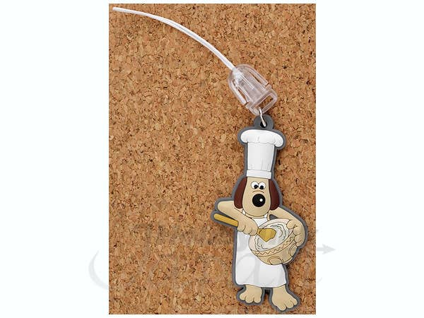 Wallace and Gromit Rubber Keychain: Gromit | HLJ.com