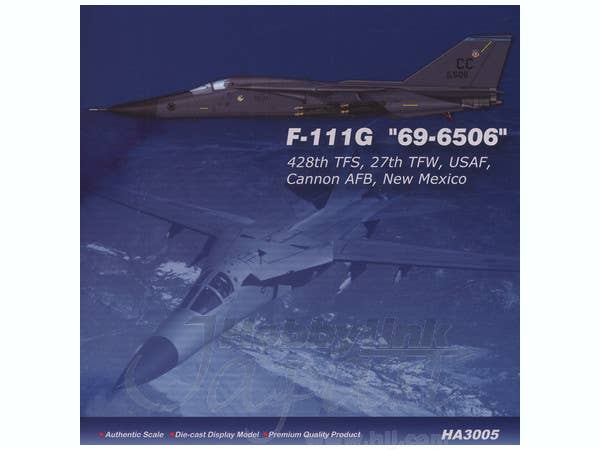 F-111G "69-6506" 428th TFS, 27th TFW, USAF, Cannon AFB, New Mexico ...
