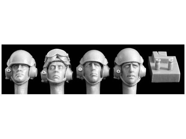 4 Heads in Modern UK AFV Helmets | HLJ.com