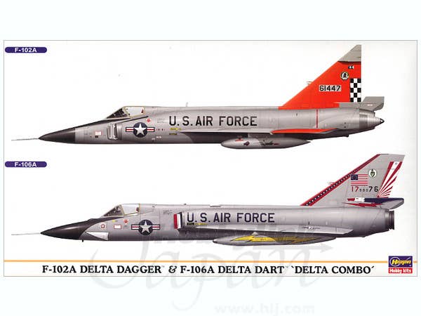F-102A Delta Dagger & F-106A Delta Dart "Delta Combo" | HLJ.com