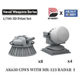 Soviet / Russian Navy AK-630 30mm CIWS w / MR-123 Vimpel Fire Command ...