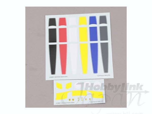 Ferrari 599 GTO Line Decals | HLJ.com