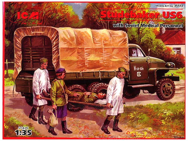 Russian Studebaker US6 Truck + Stretcher Team | HLJ.com